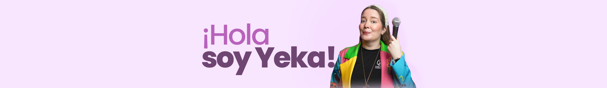 Acerca de mí - Yeka Coach Academia de Canto